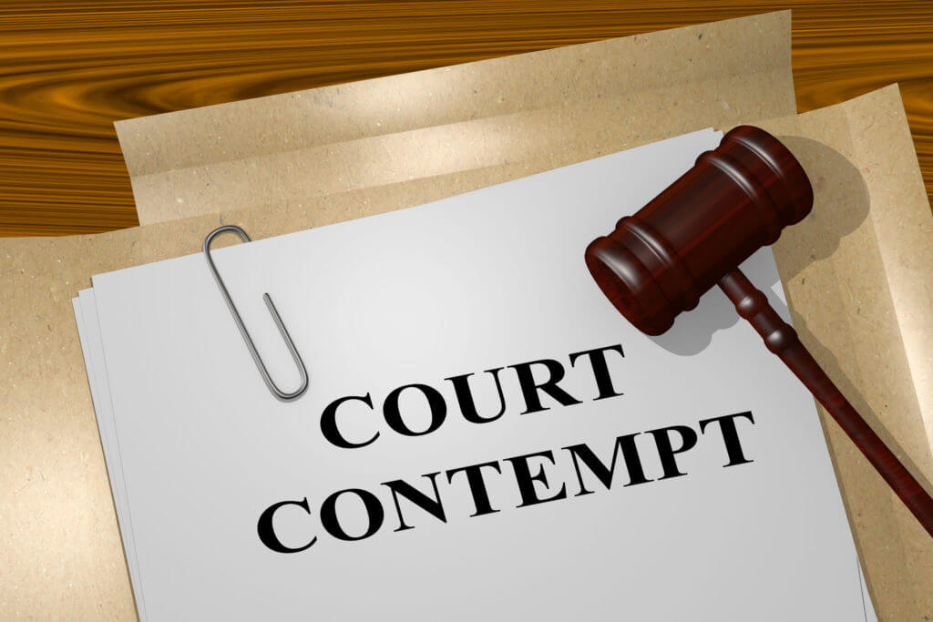 Contempt of Court in Georgia | Hire a Top Family Law Firm